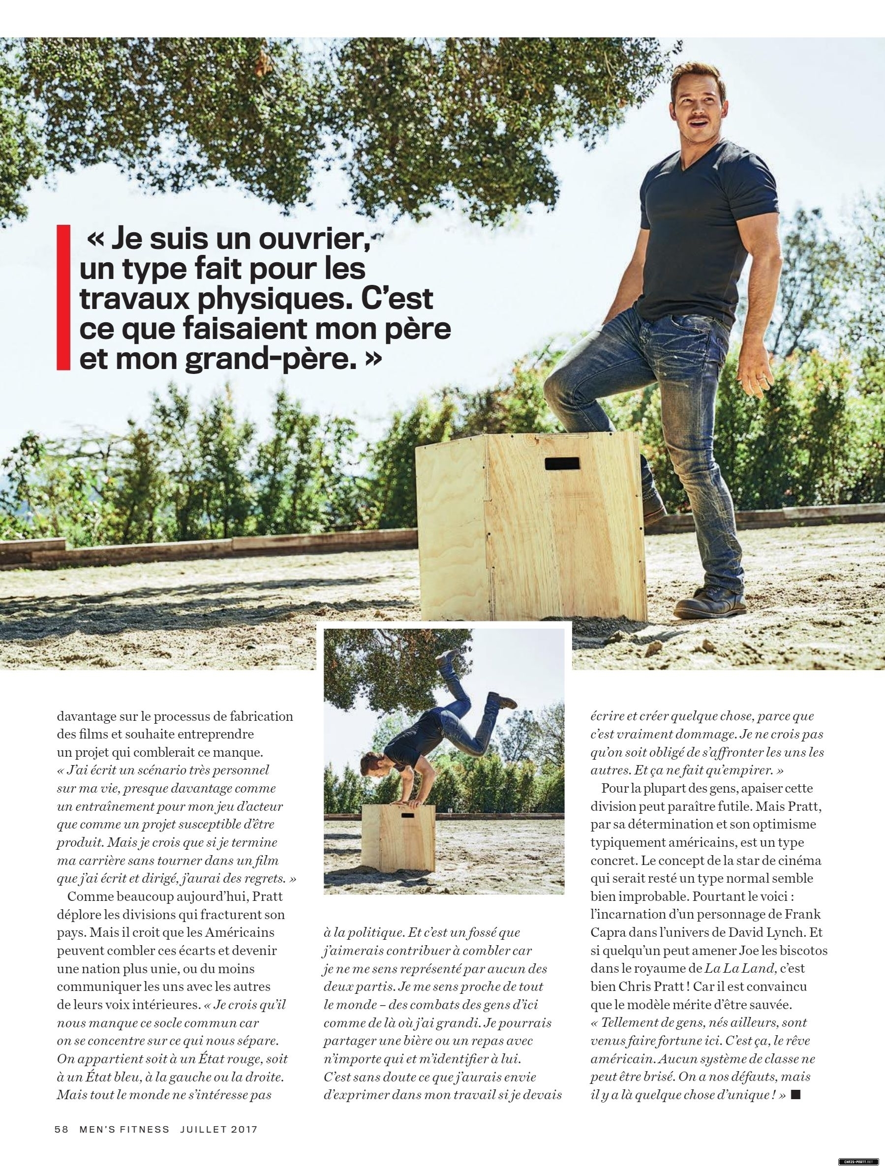Men's Fitness France (July) - cpfan 28529 - Chris Pratt Fan | Your best ...