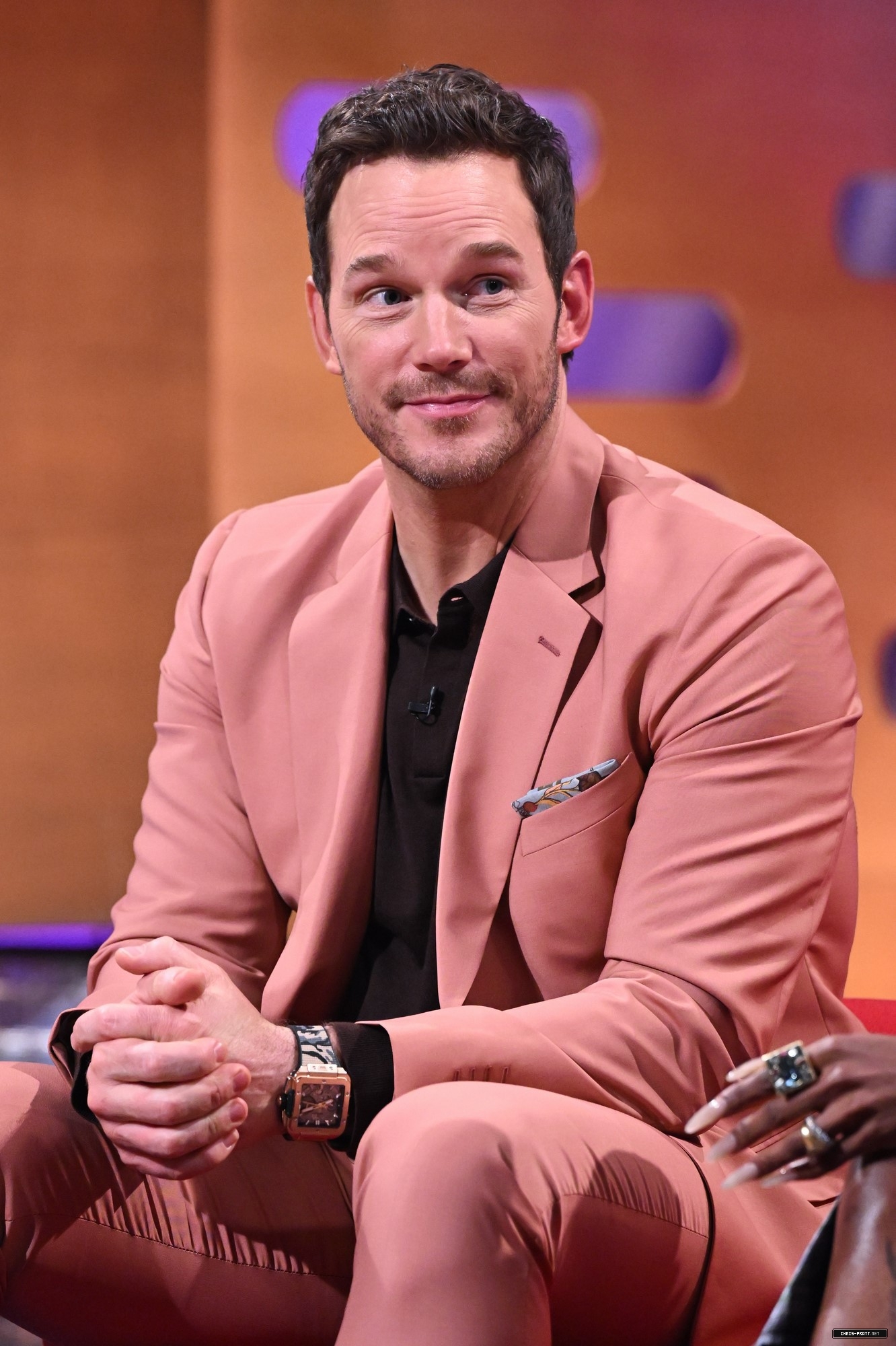 January 08 - Visits "Graham Norton Show" - 3 - Chris Pratt Fan | Your ...